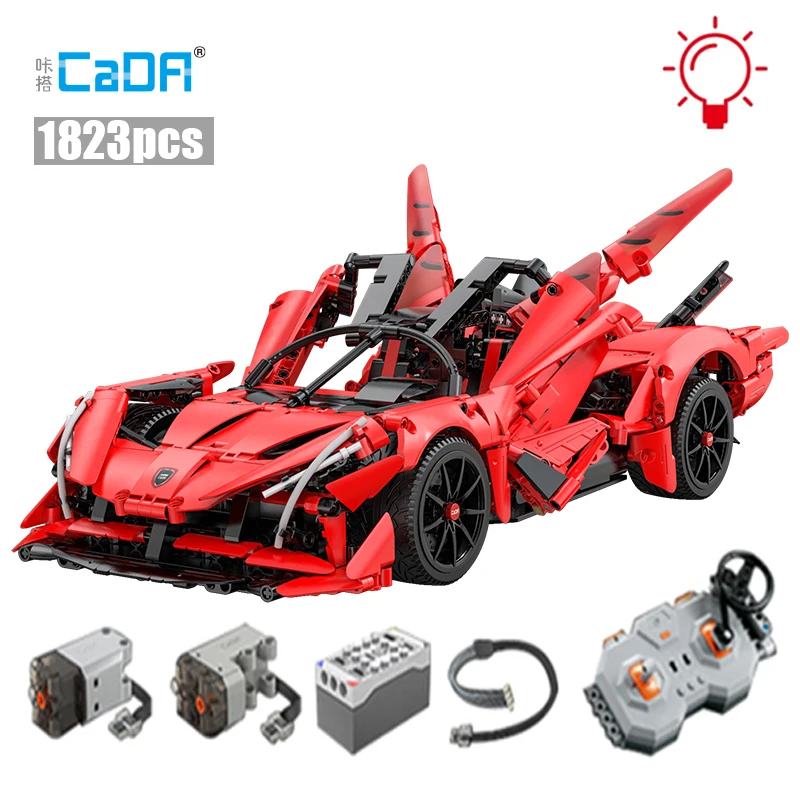 Cada 1823Pcs Angel's Wing Remote Control Super Drift Racing Car ...