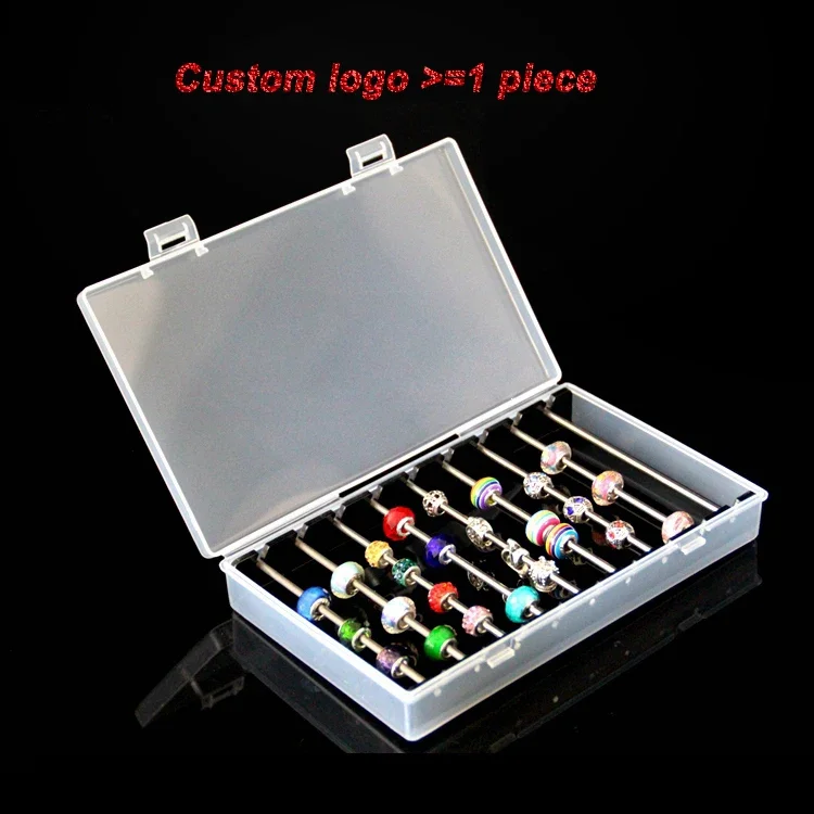 Acrylic-Pandora-Charm-Beads-Bracelet-Storage-Box-Jewellery-Display ...
