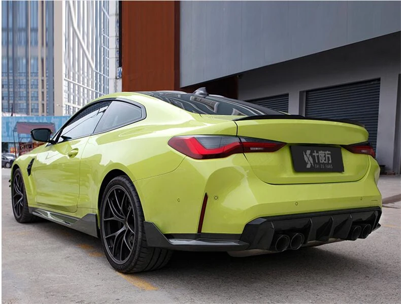For BMW M3 G80 M4 G82 G83 2021 2022 2023 2024 REAL Carbon Fiber Rear ...