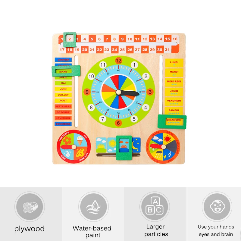 Baby Wooden Board Game Montessori Kids Gift Toy - GYOBY® TOYS