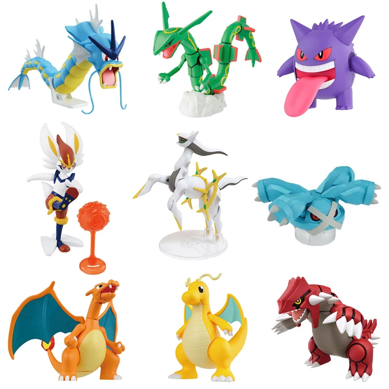 Pokemon-Figures-Model-Kit-Quick-Cinderace-Arceus-Charizard-Dragonite ...