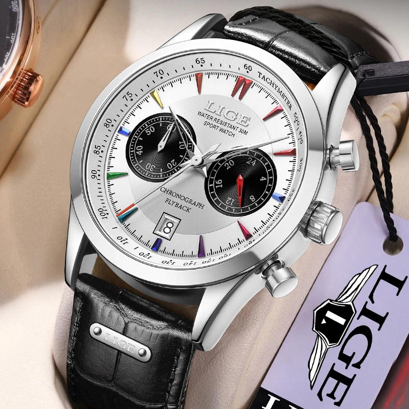 LIGE-Luxury-Business-Man-Wristwatch-Waterproof-Luminous-Date-Week-Men ...