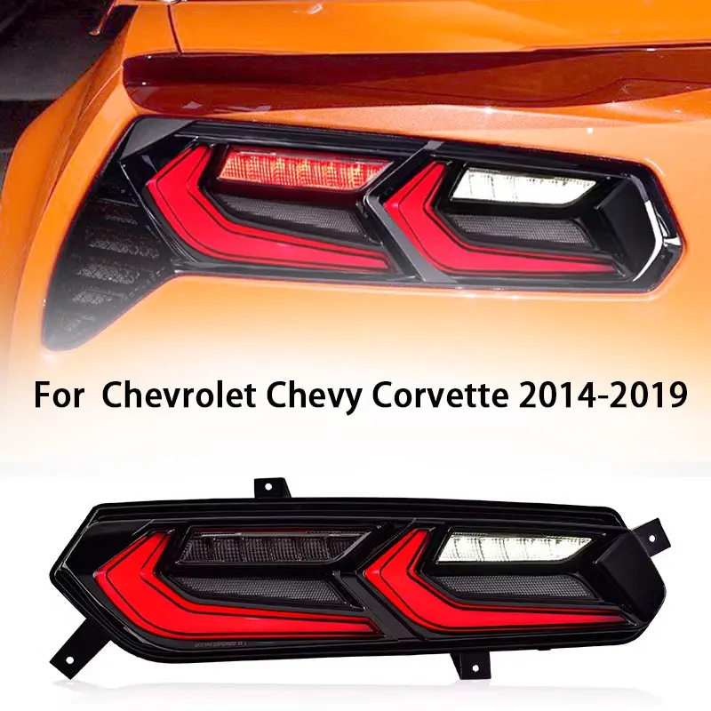 Tail-Lamp-for-Chevrolet-Corvette-c6-LED-Tail-Light-2014-2019-ZR1-Rear ...