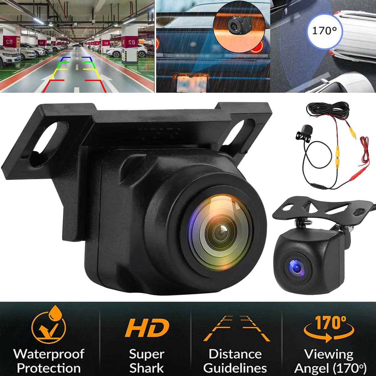 AHD-Car-Rear-View-Camera-Waterproof-Reversing-Camera-170-Wide-Angle ...
