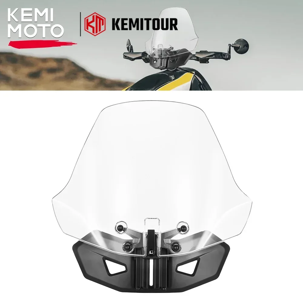 KEMIMOTO-On-road-Windshield-219401032-for-Can-Am-Ryker-600-900-Sport ...