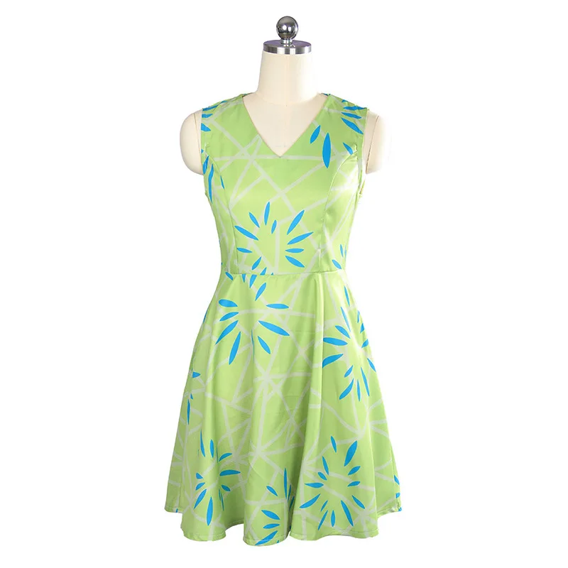 Disfraz de Cosplay de Inside Out Disgust Joy para mujer, uniforme ...