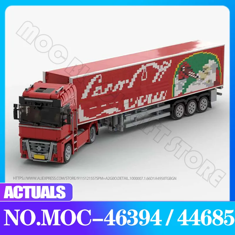 MOCBIRCK-High-Tech-Remote-Control-Semi-Carriage-Heavy-Truck-Model-MOC ...
