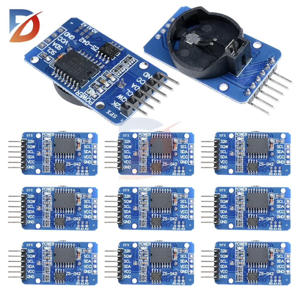 CINCINNATI PLC Memory Modules I2c Clock DS3231 AT24C32 Real Time Clock Module - Precision ...