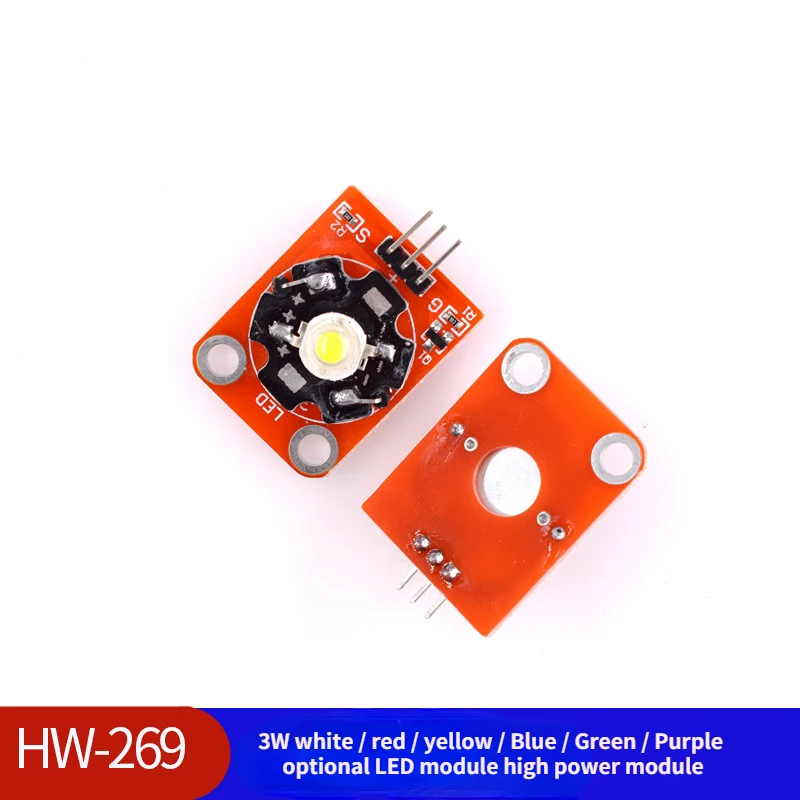 HW-269-3W-White-Red-Yellow-Blue-Green-Purple-Optional-LED-Module-High ...