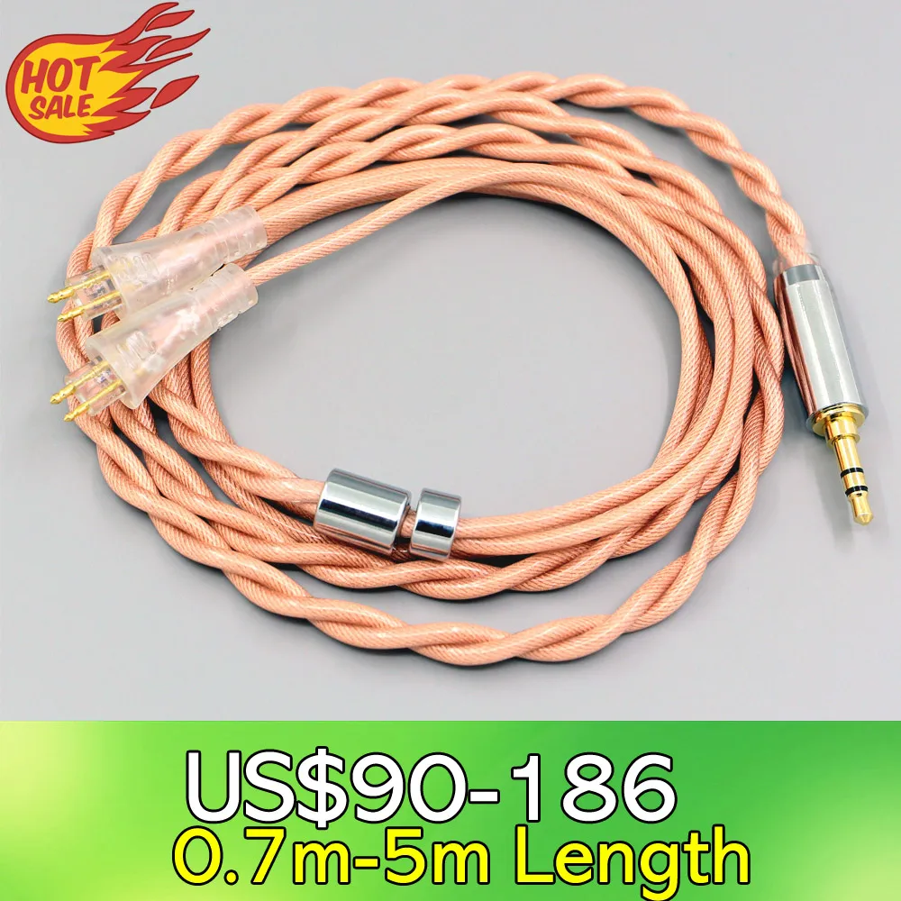 Type6 756 core Shielding 7n Litz OCC Earphone Cable For FOSTEX TH900 ...