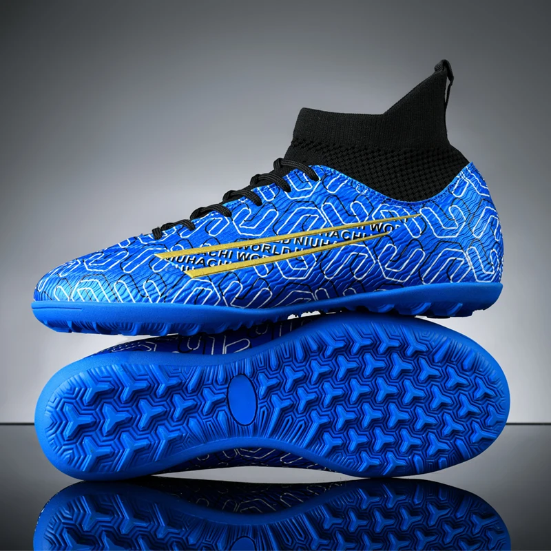 Zapatos de fútbol para hombre, botas de fútbol de entrenamiento TF/AG ...