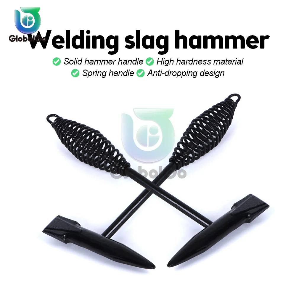 High Carbon Steel Solid Hammer Handle Derusting Welding Slag Hammer ...