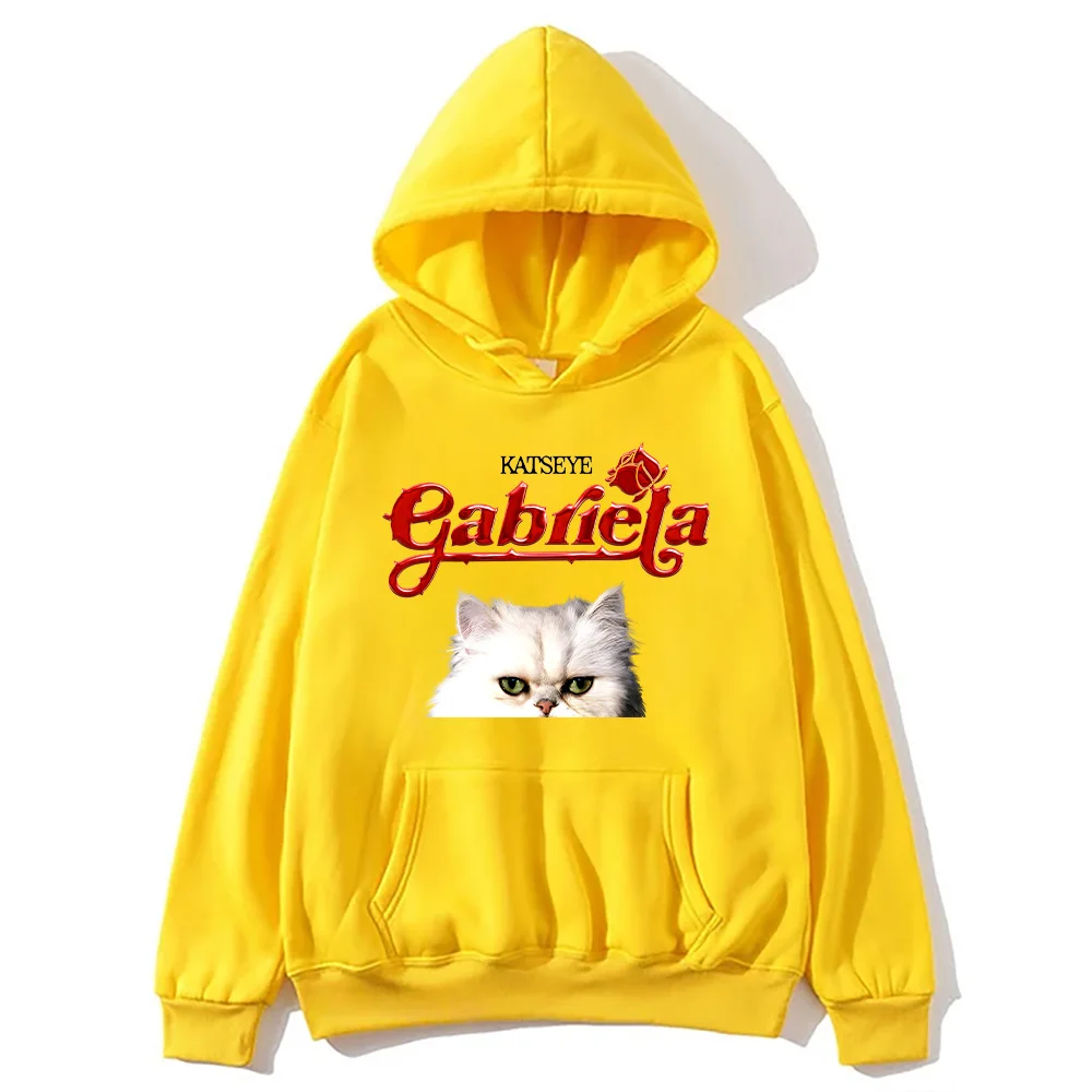 Gabriela Angry Cat KATSEYE Hoodie – Iconic Drop