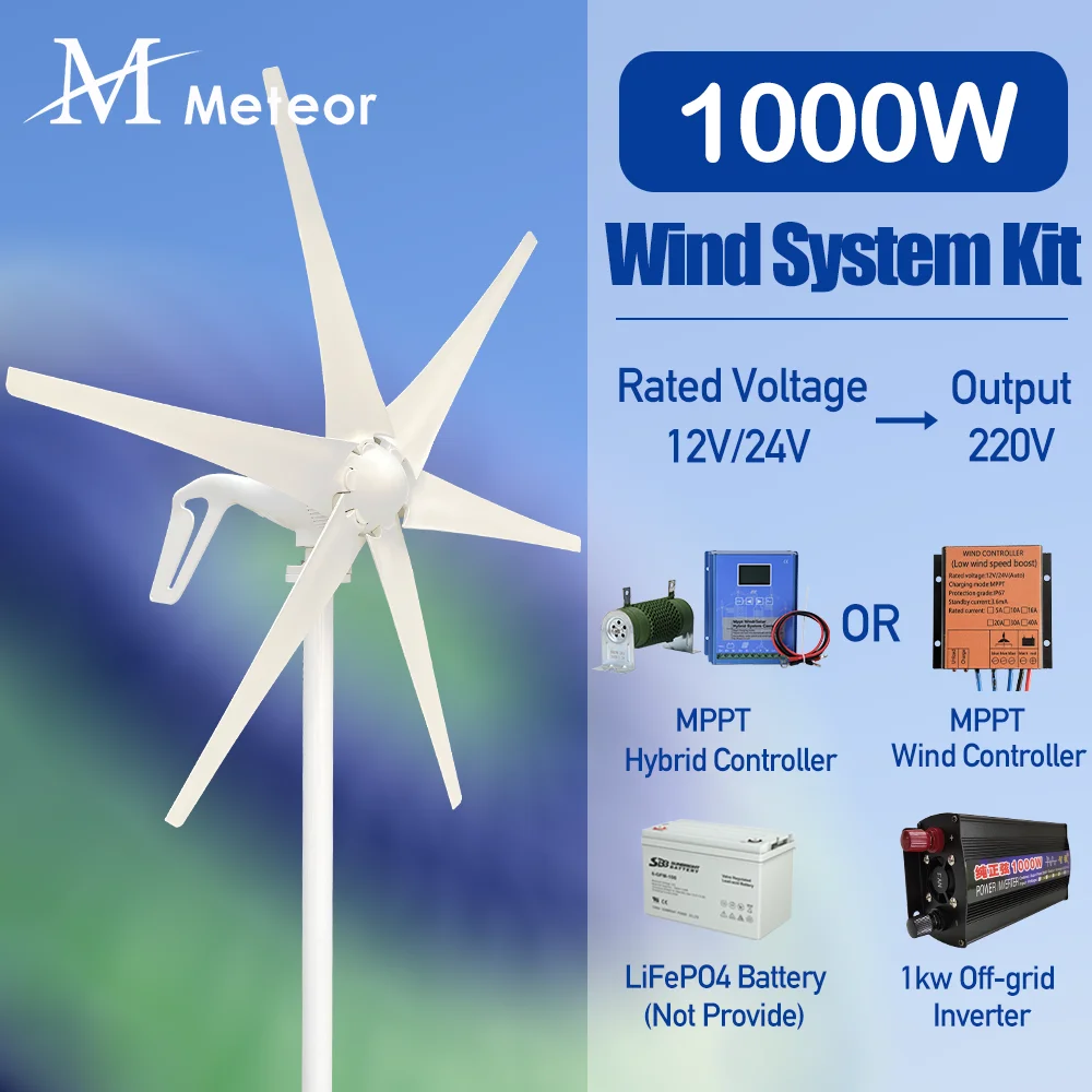 1000W-Wind-Turbine-Power-Generator-12V-24V-Output-220V-230V-240V-Off ...