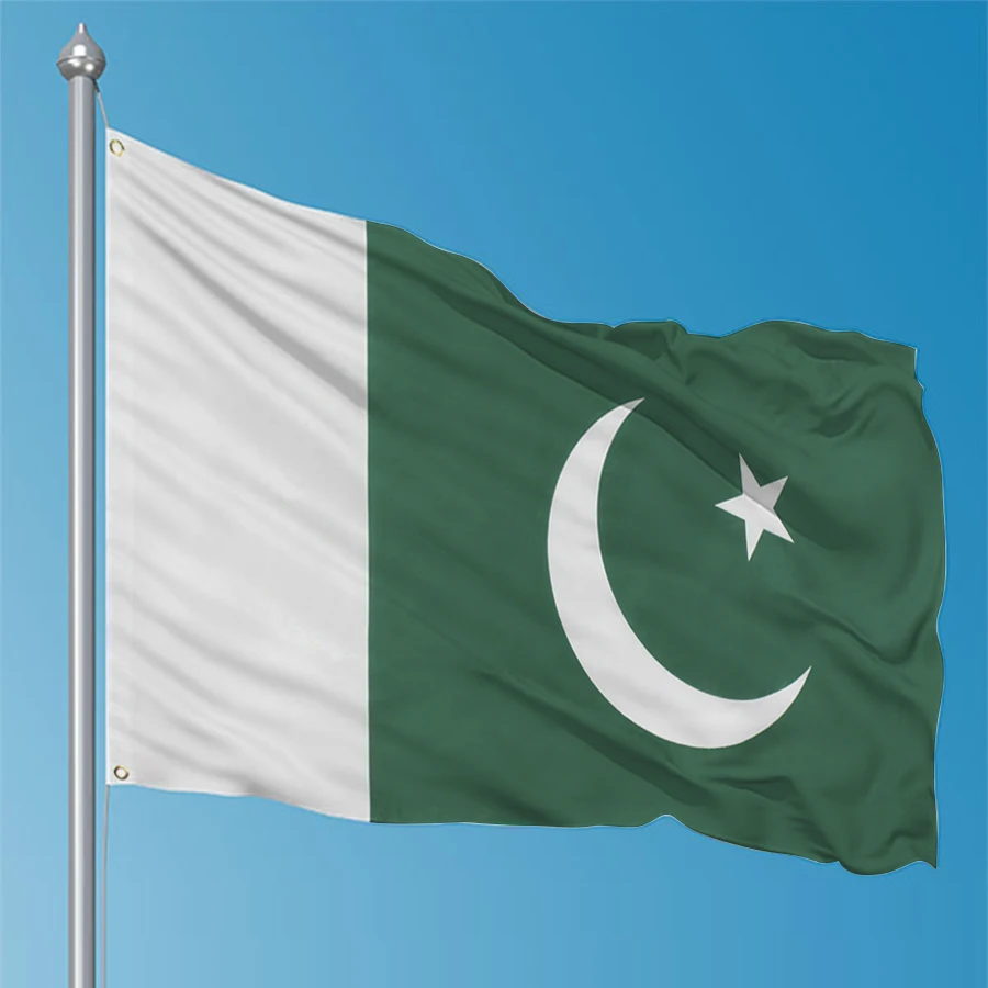 90X150cm Pakistan Flag PAK PK Pakistani Islamic Republic Pakistan Flags ...