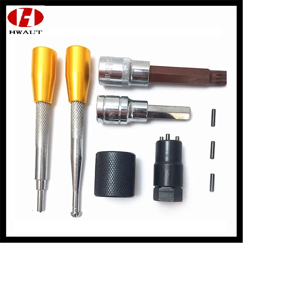 6 pcs/Set Diesel Common Rail Injector Nozzle Disassemble Tool Kits For ...