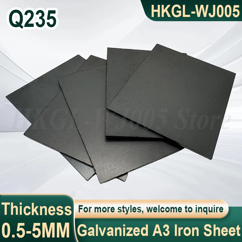 Thick 0.5-5mm A3 Iron Sheet Q235 Iron Plate A3 Carbon Steel Thin Plate ...