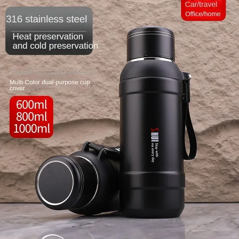 1-Liter-316-Stainless-Steel-Thermos-Bottle-with-Lid-Cup-Large-Capacity-24-hour-Thermal ...