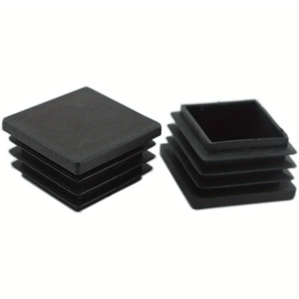 50MM-square-tube-end-cap-plastic-plug-black-plug-square-plug-Furniture ...