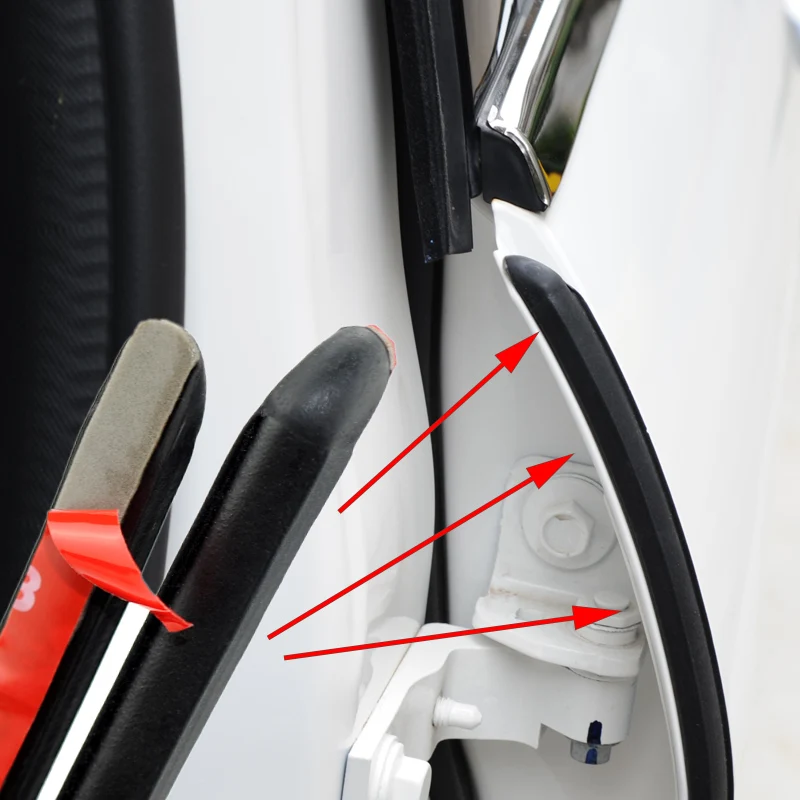 B pillar Car Door Protection Rubber Seal Strip for BMW 1 2 3 4 5 6 7 ...