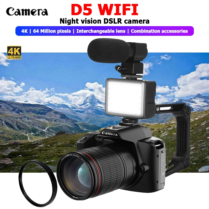 Professional-Camcorder-4K-dual-camera-High-definition-64-million-pixels ...
