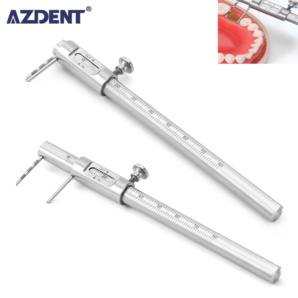 AZDENT-1-Pcs-Dental-Orthodontic-Sliding-Caliper-0-80mm-Dentist-Implant ...