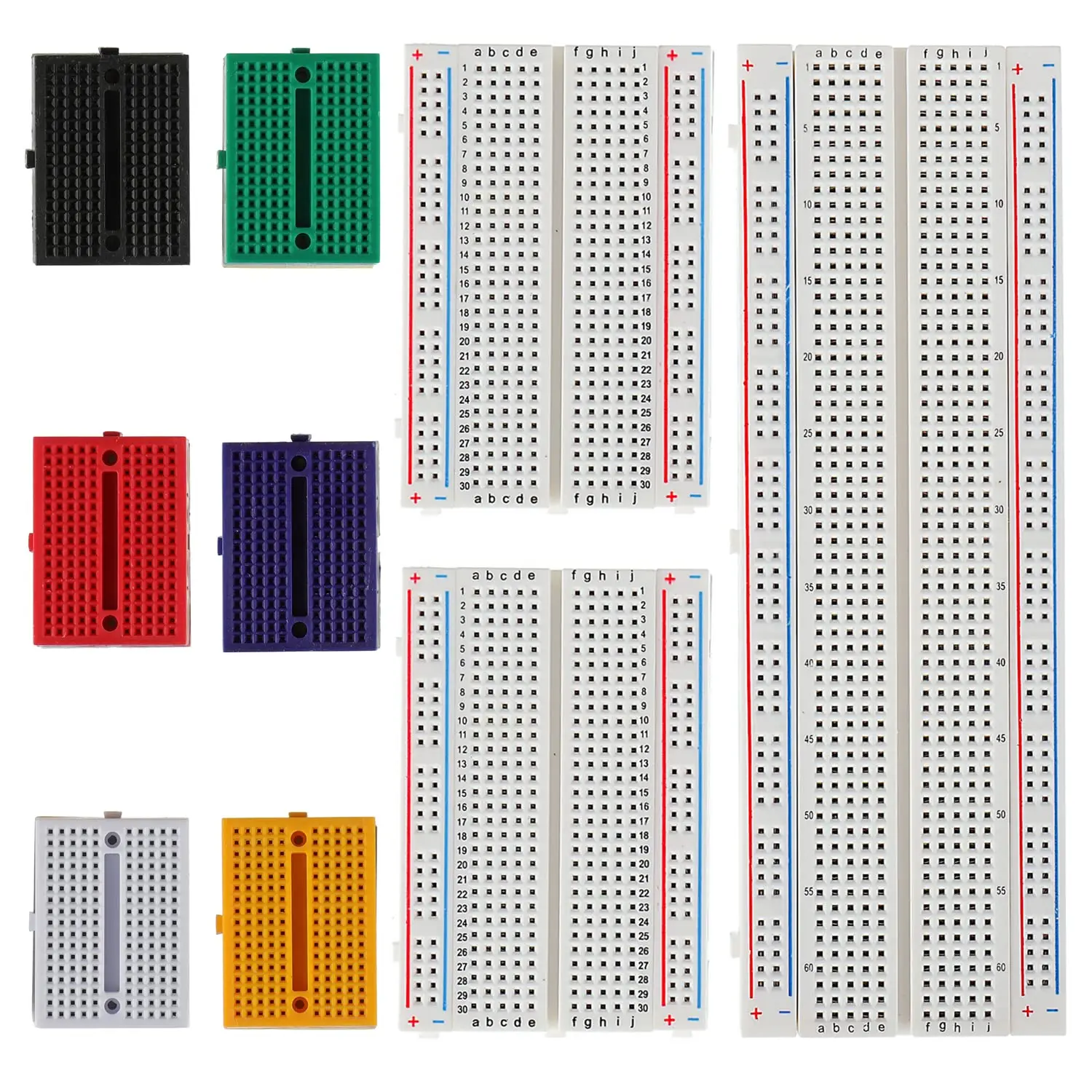 Breadboards-Kit-Include-830-400-170-Point-Solderless-Breadboards-for ...