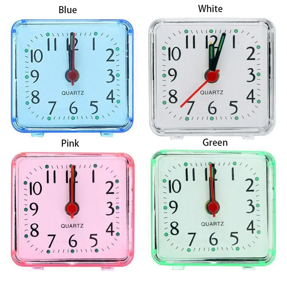 Transparent-Beep-Clocks-Mini-Table-Clock-Creative-Jelly-Color-Square ...