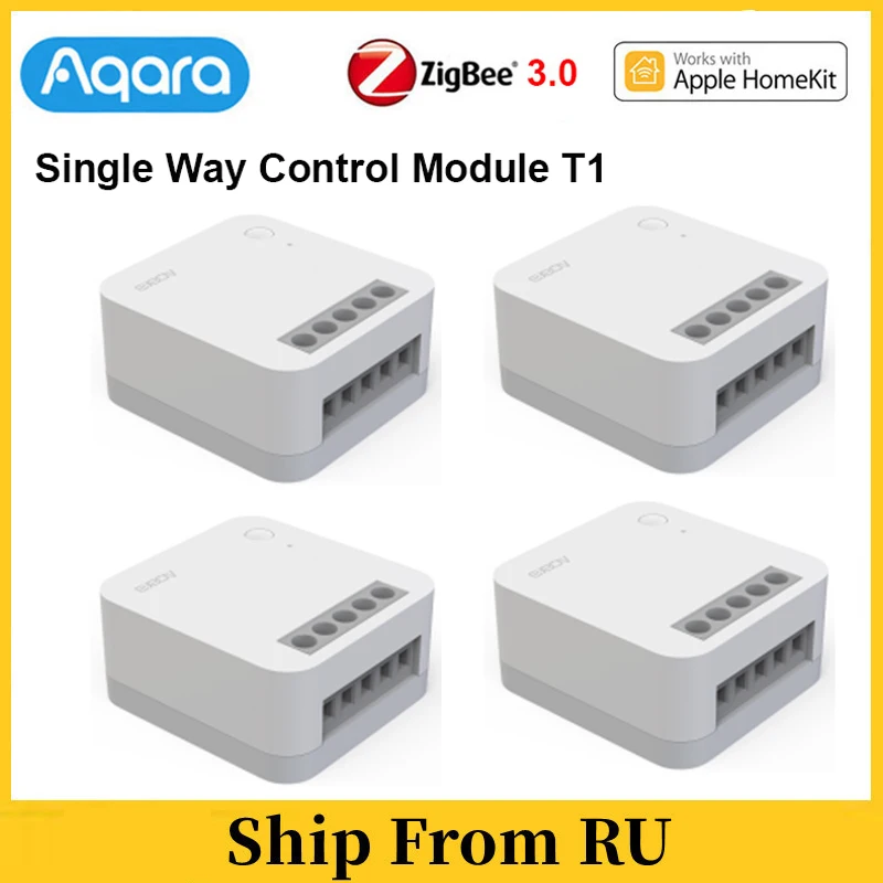 Aqara-Switch-module-T1-Single-Chiannel-Relay-Controller-Zigbee-3-0-with ...