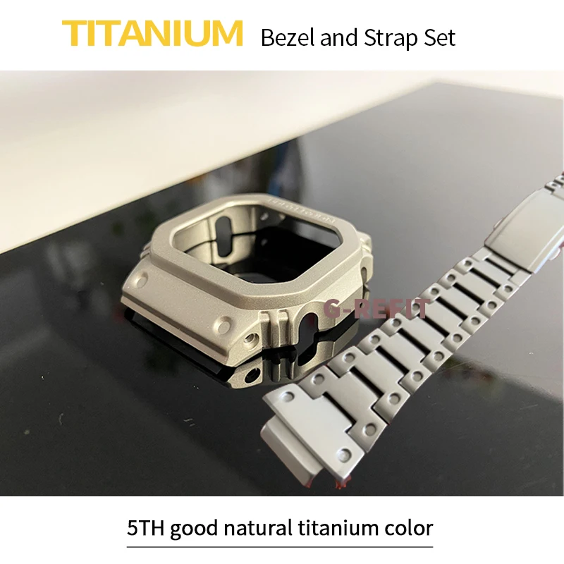 G-Refit-5TH-Titanium-alloy-DW5600-G5600E-GWM5610-GWB5600-Watchbands ...