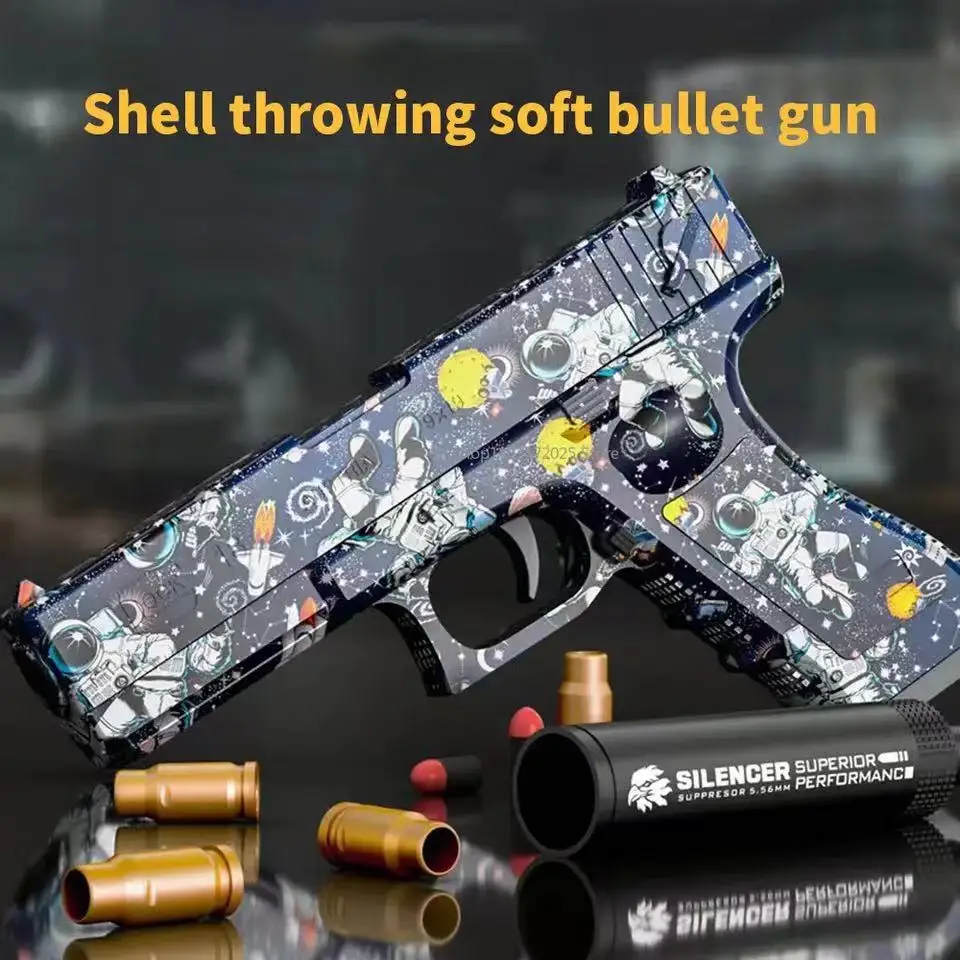 EVA-Soft-Bullet-Toy-Guns-3D-Printed-Small-Pistol-Toys-Pistol-Fidget ...