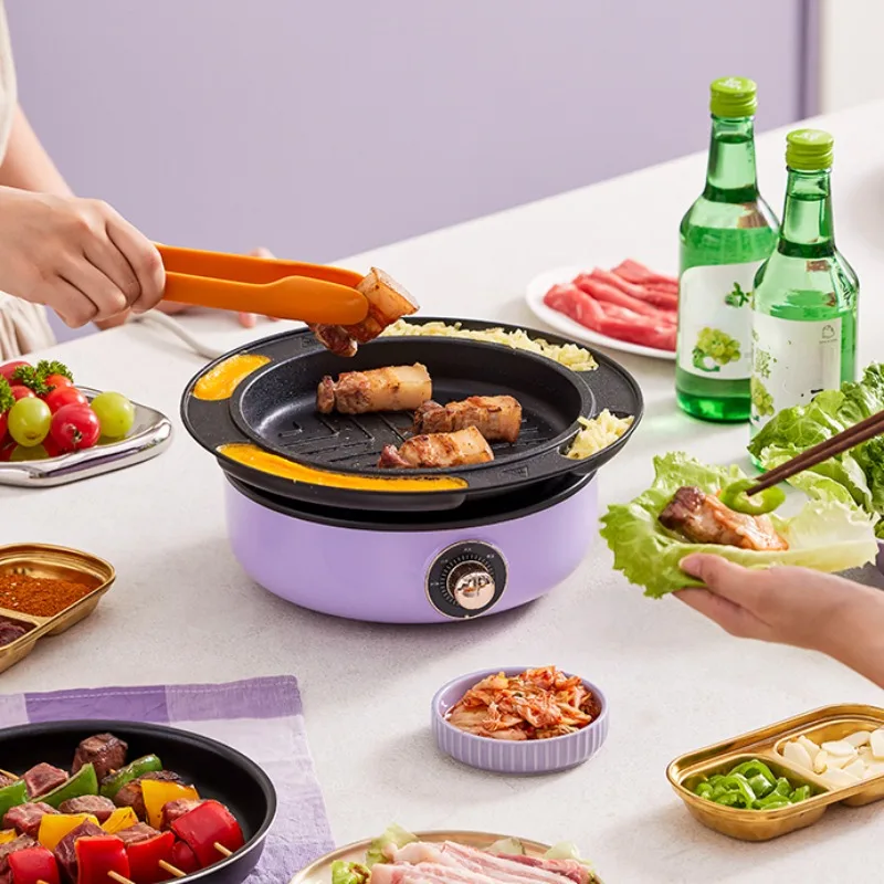 220V-Electric-Grill-Barbecue-Machine-Home-Electric-Hot-Pot-Multi-Cooker ...