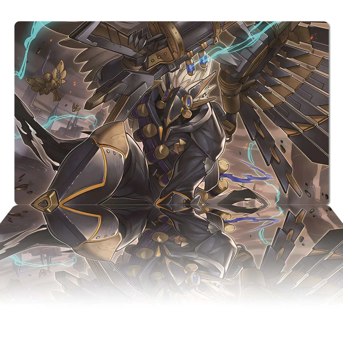 YuGiOh tri brigade Shuraig The Ominous Omen Mat TCG CCG Playmat ...