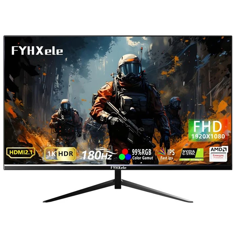 Fyhxele-24Inch-180Hz-Gaming-Monitor-1K-Fhd-Computerscherm-1Ms ...