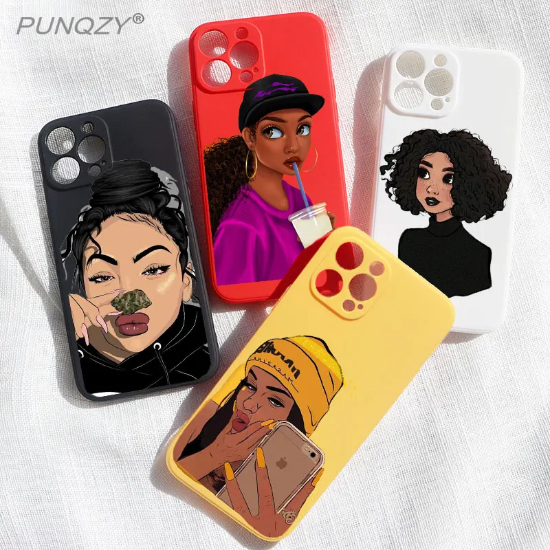 Black-Girl-Magic-Melanin-Poppin-Phone-Case-For-iPhone-14-pro-13-pro-max ...