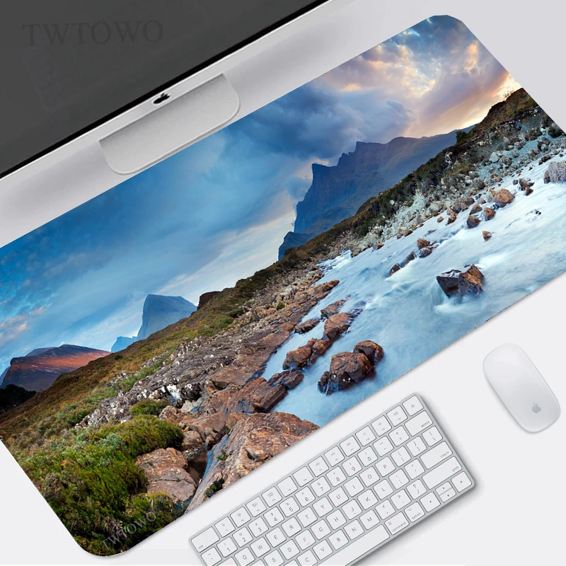 Nature Landscape Mouse Pad Gamer XL Computer New Home Custom Mousepad ...