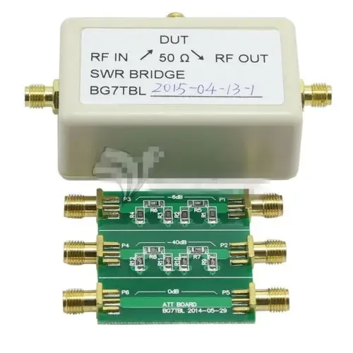 6dB-40dB-Attenuator-SWR-Electronic-Bridge-1MHz-500MHz-Standing-Wave ...