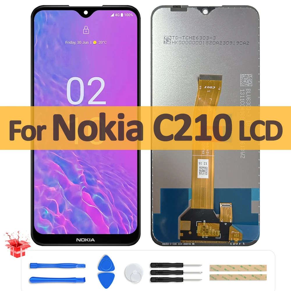 6-3-Original-LCD-For-Nokia-C210-LCD-Display-Touch-Screen-Panel ...