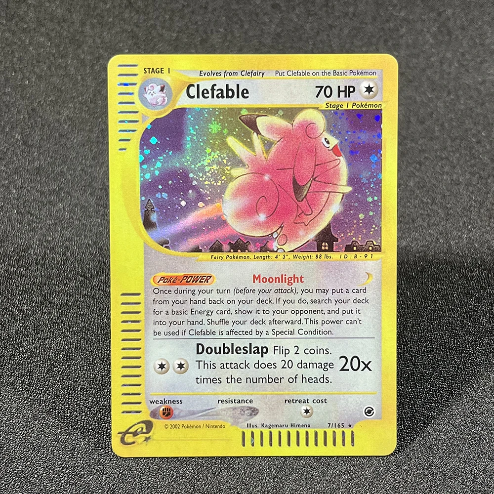 Pokémon Flash Cards E-Card Expedition (EX) Charizard Blastoise Venusaur Mewtwo Machamp Gengar ...