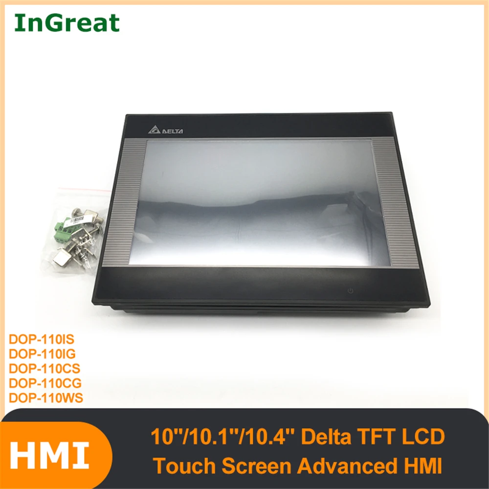 Delta HMI Reemplazo de DOP 110CS, DOP 110CG, DOP 110IS, B10S615, DOP ...