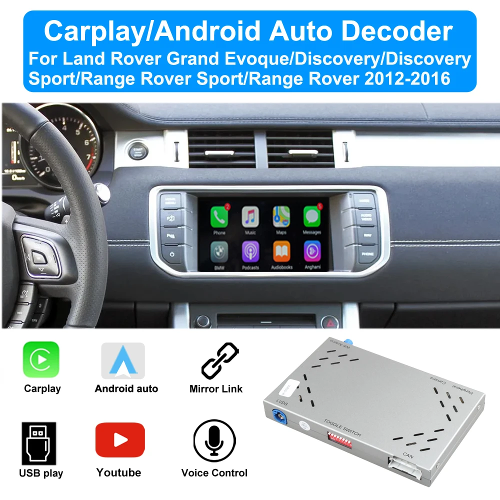 Sinosmart Wireless Carplay For Range Rover Evoque/discovery/discovery ...
