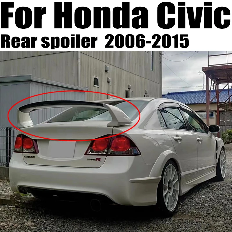 2006-2015-For-Honda-Civic-Spoiler-FD2-Spoiler-High-Quality-ABS-Material ...