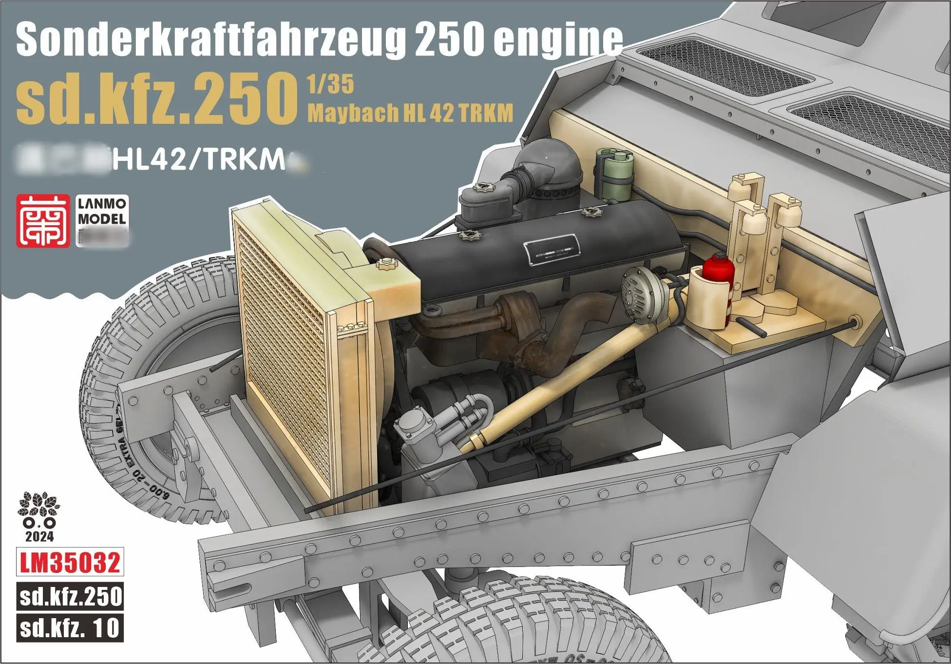 RapHobby-Lanmo-LM-35032-1-35-Sd-k202-250-Maybach-HL42-TRKM-Compartiment ...