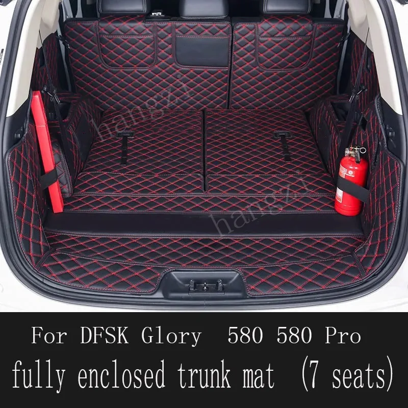 For-DFSK-Glory580-fully-enclosed-trunk-mat-DFSK-Glory-580-Pro-7-seats ...