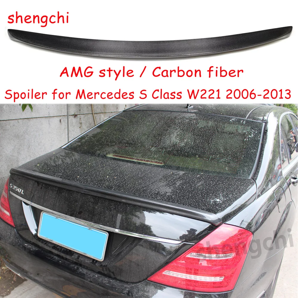 W221 AMG Style Spoiler for Mercedes S Class W221 2006-2013 S280 S300 ...