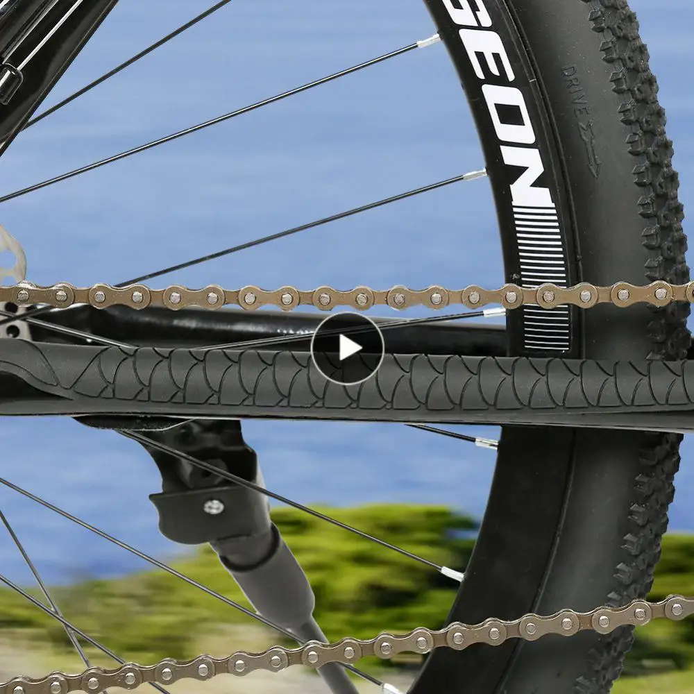 Bike-Frame-Sticker-Black-Easy-Install-Protective-Chain-Stickers-Pvc ...