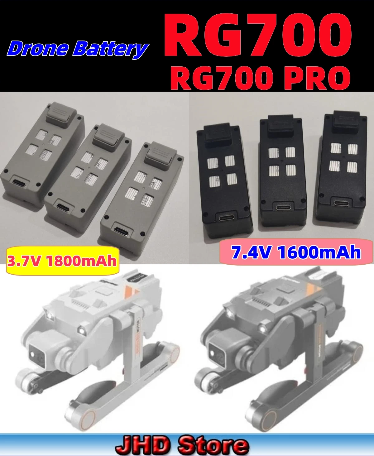 JHD-Battery-Drone-RG700-Pro-Bateria-For-RG700-NO-GPS-OR-GPS-Battery-3 ...