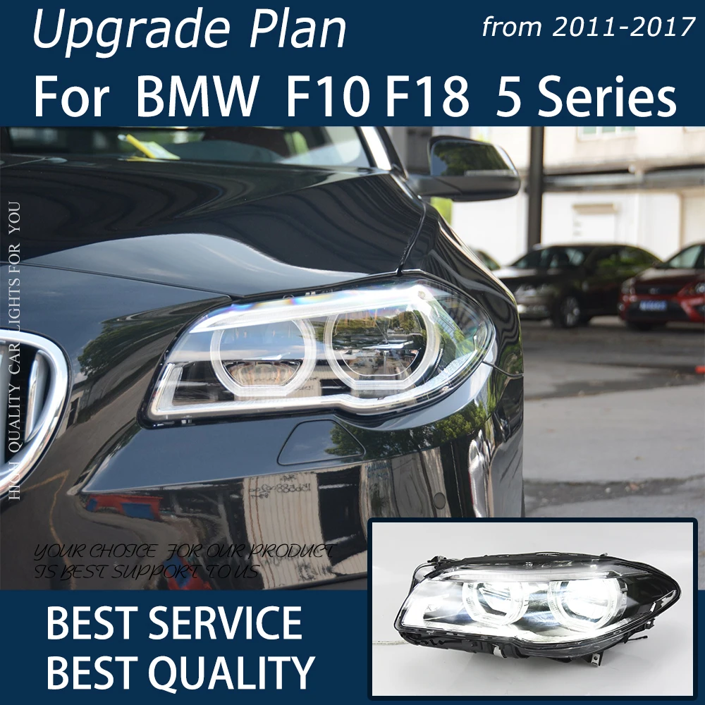 Car-Lights-for-BMW-F10-F18-2011-2017-5-Series-520i-530i-LED-Auto ...