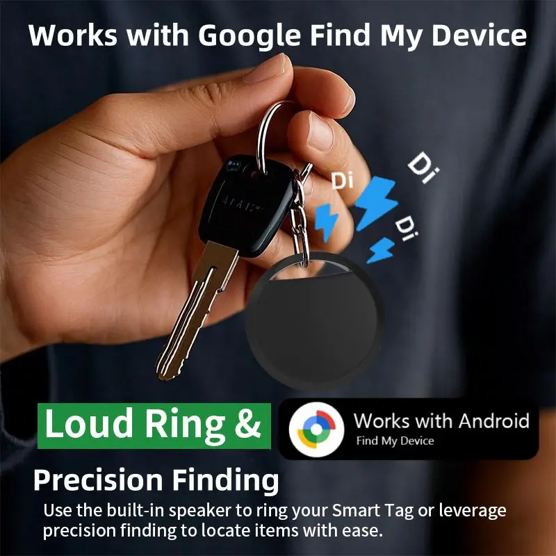 For Android Google Find My Device Air tag Bluetooth Smart tag GPS ...