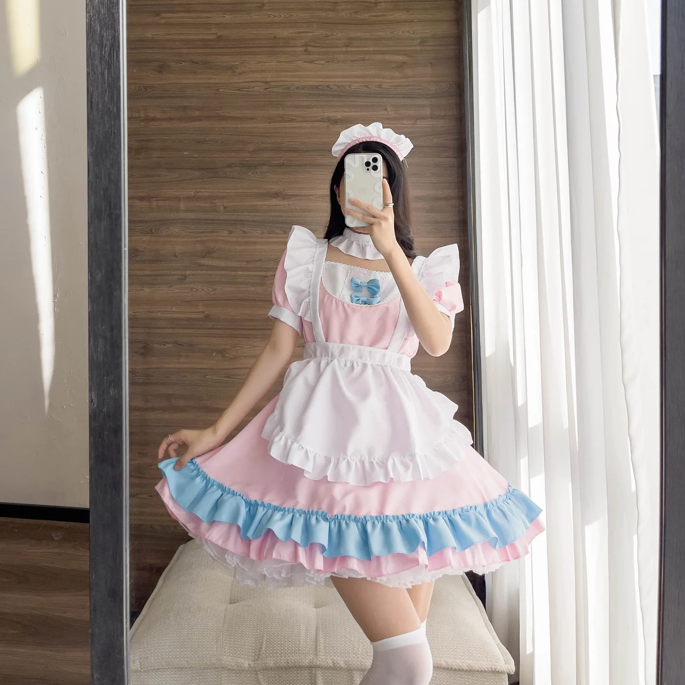 Blue Maid Cafe Outfits